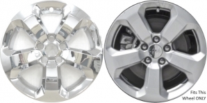 IMP-7017GB Jeep Compass Black Wheelskins (Hubcaps/Wheelcovers) 17 Inch Set