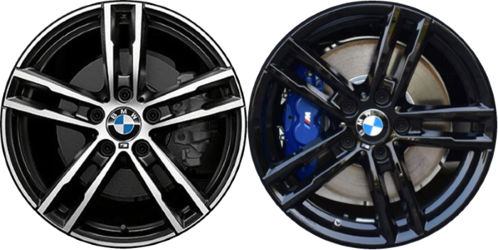 ALY86512U BMW 230i, M240i Wheel/Rim #36118009701