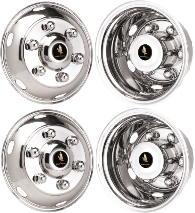 JD1956-11 Freightliner Step Van, M Line, W700 19.5 Inch Stainless Steel ...