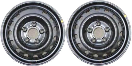 Used STL70738HH Hyundai Elantra Wheel/Rim Steel Black #529102H050