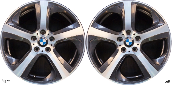ALY86257/86258 BMW X6 Wheel/Rim Charcoal Machined