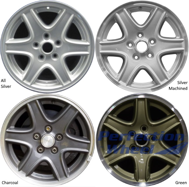 ALY9037U Jeep Liberty Wheel/Rim Painted